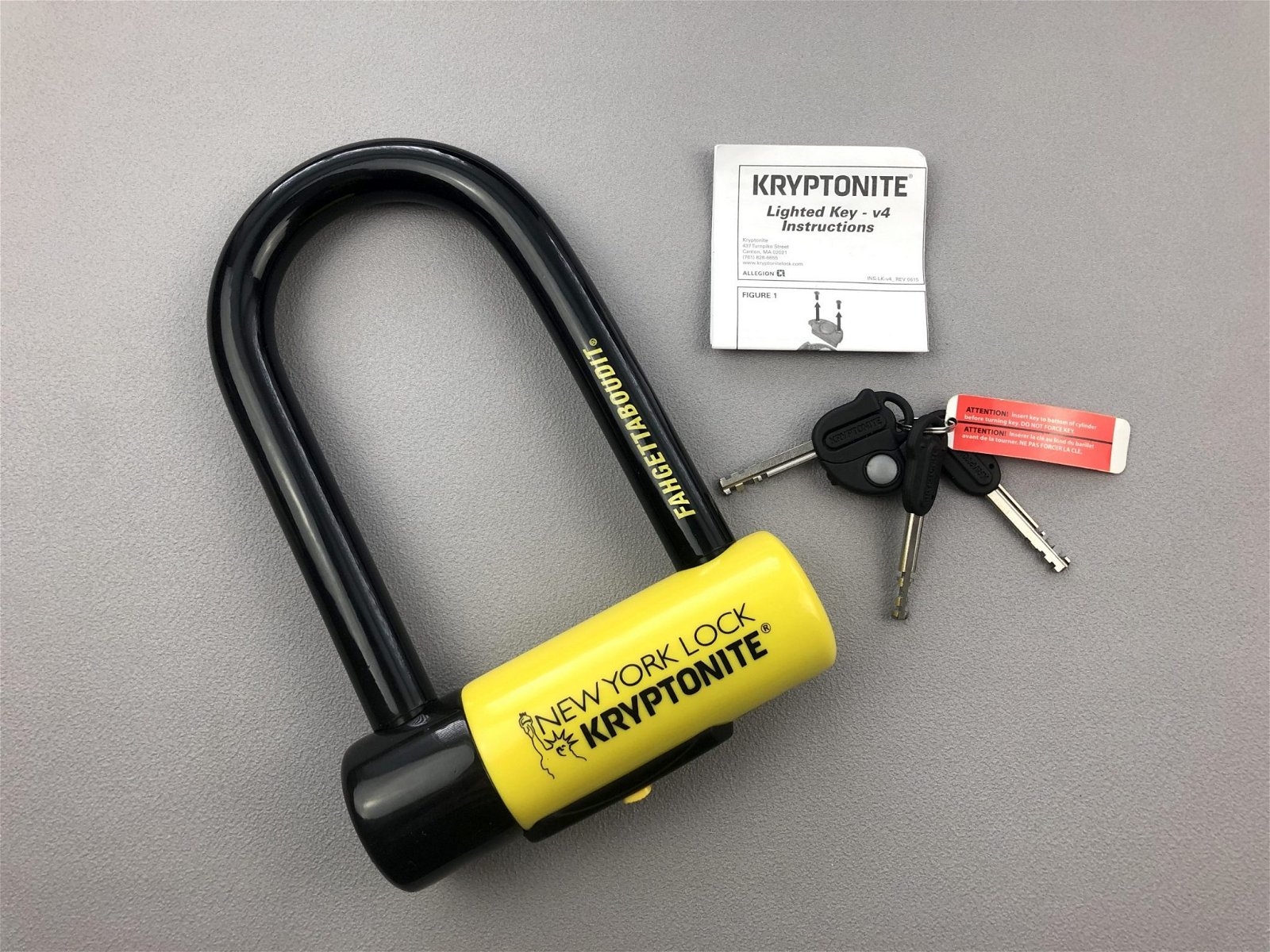 Kryptonite Fahgettaboudit Mini Review | The Best D lock