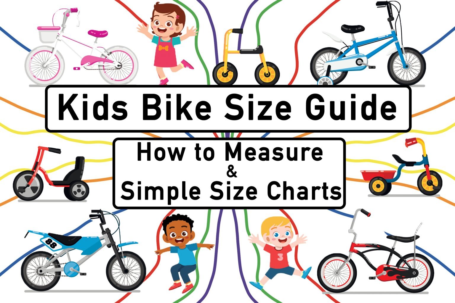 Kids Bike Size Guide | Boys & Girls Bicycle Size Charts