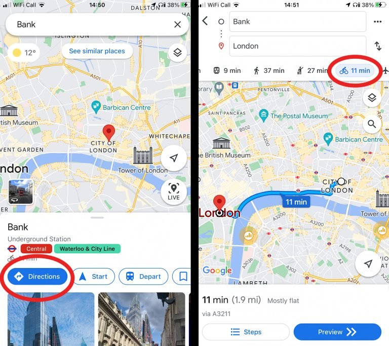 Google Maps Cycle Routes | How to Show Bike Lanes on Google