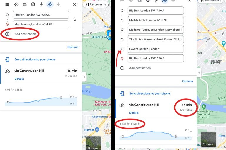 Google Maps Cycle Routes | How to Show Bike Lanes on Google