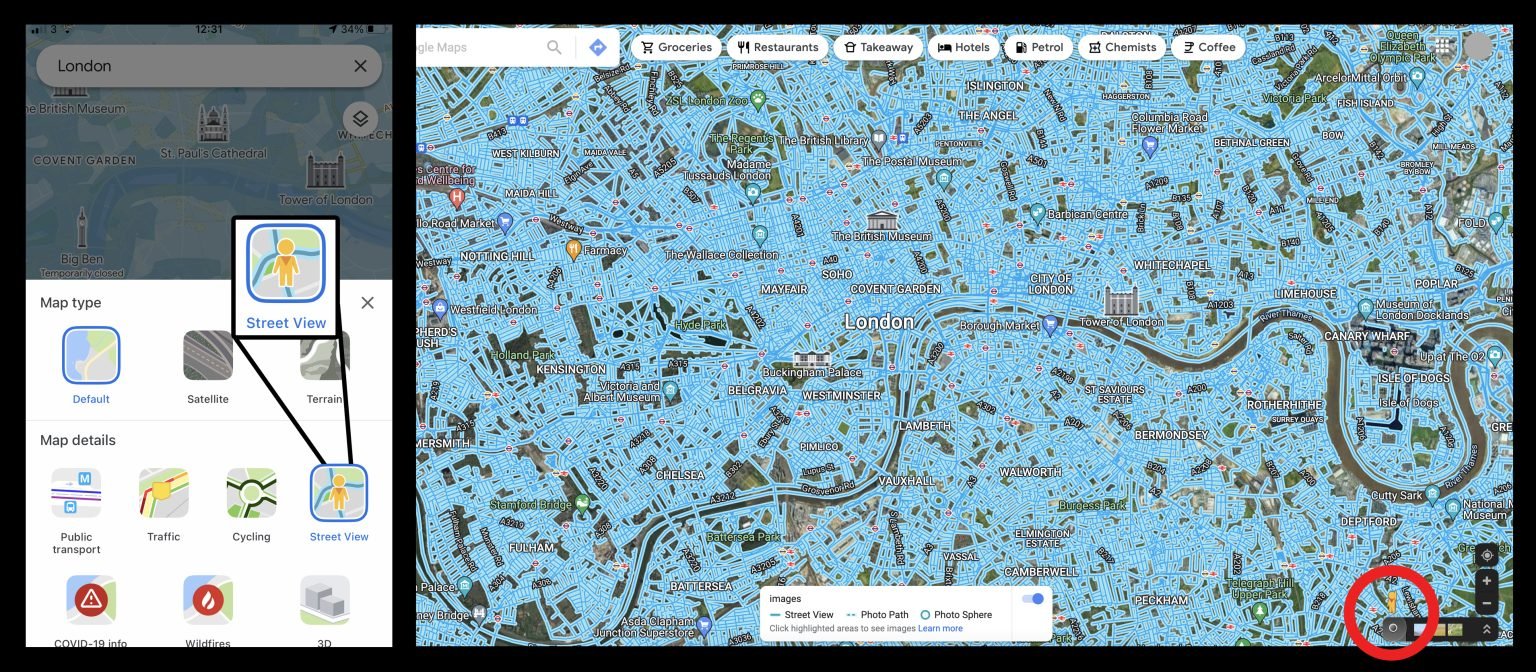 Google Maps Cycle Routes | How to Show Bike Lanes on Google