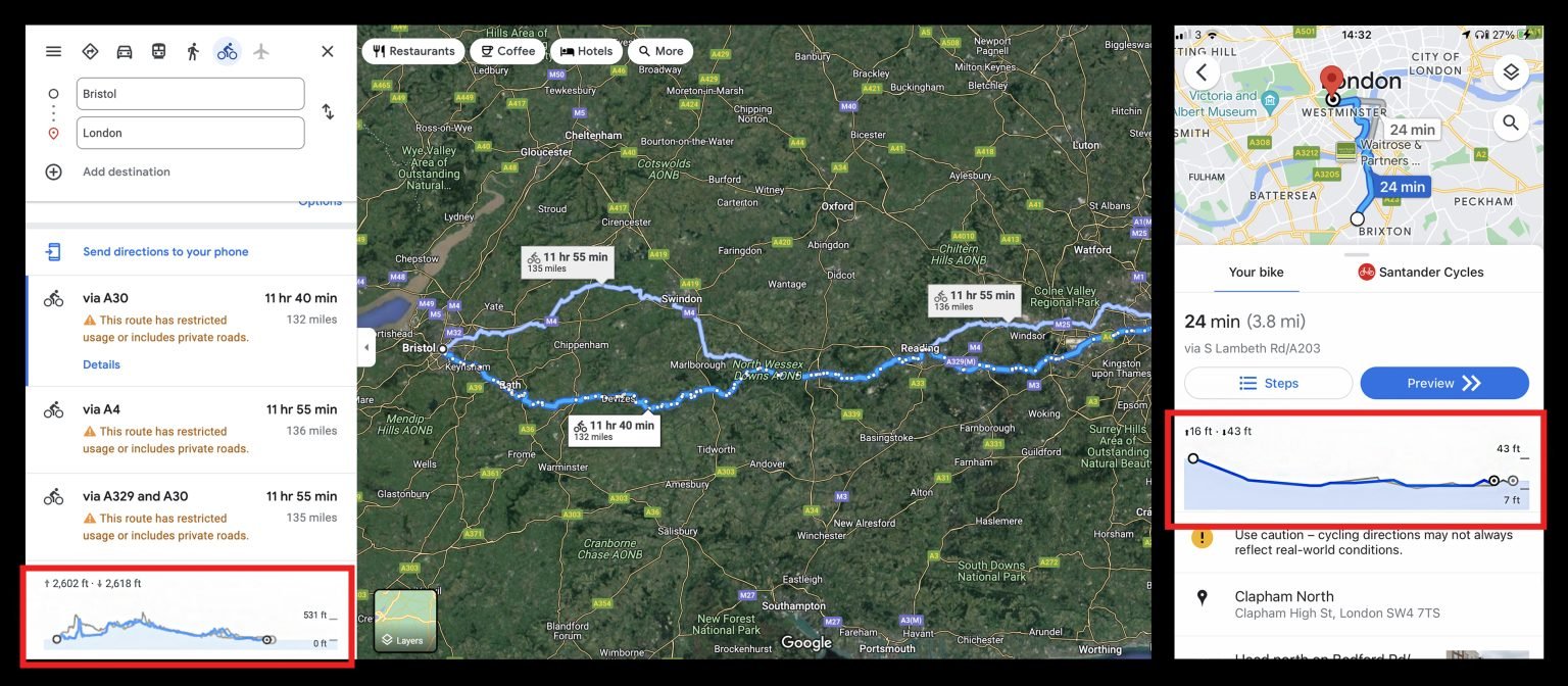 Google Maps Cycle Routes | How to Show Bike Lanes on Google